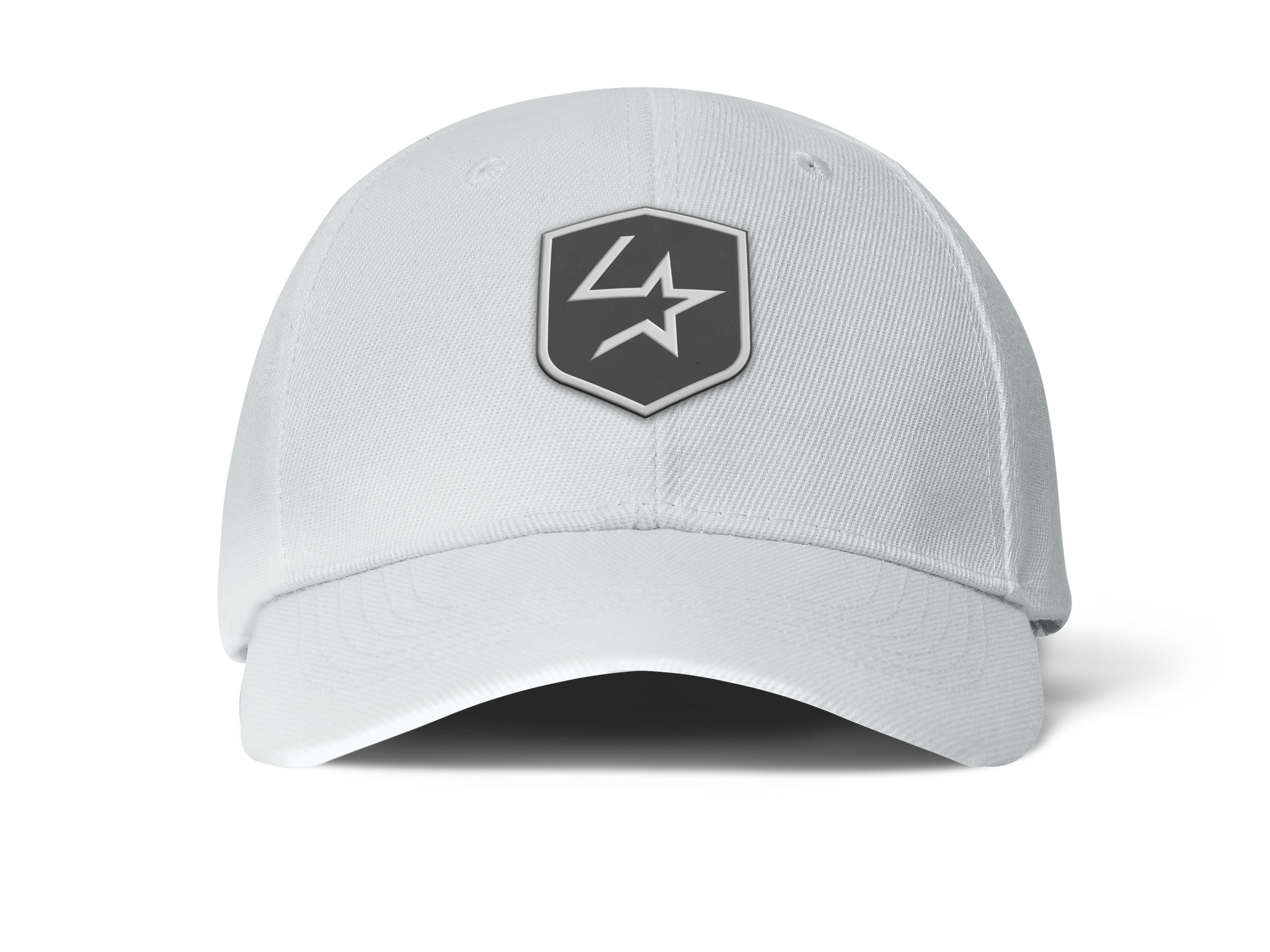 Lone Star Ropes Cap w/ PVC Shield - White